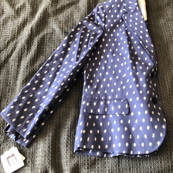 Anne Klein | Jackets & Coats | Ann Klein Blue Blazer | Poshmark